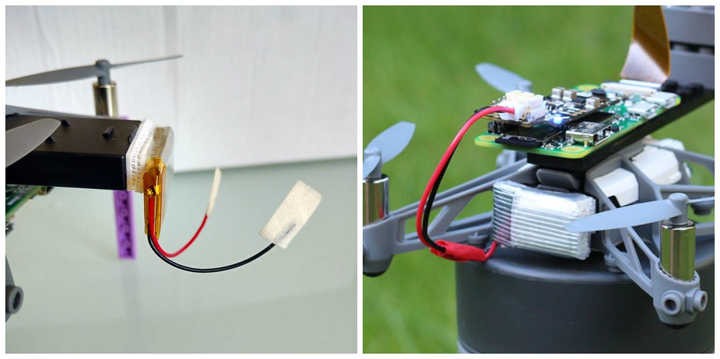 Attaching a Raspberry Pi camera to a drone